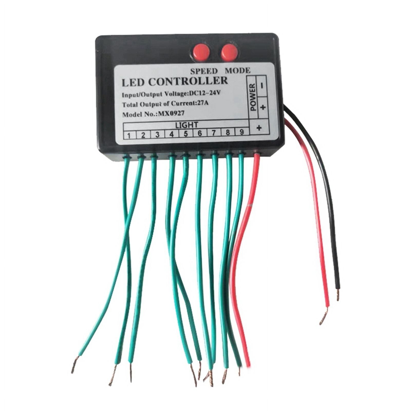 DC12V-24V Led Strip Light Controller Jump Water Burst Flash Horse Sign ...