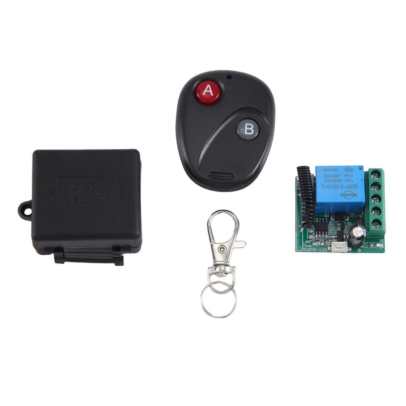 DC12V 27A 433MHZ 50M Remote Control Switch Electronic Lock Motor Single ...