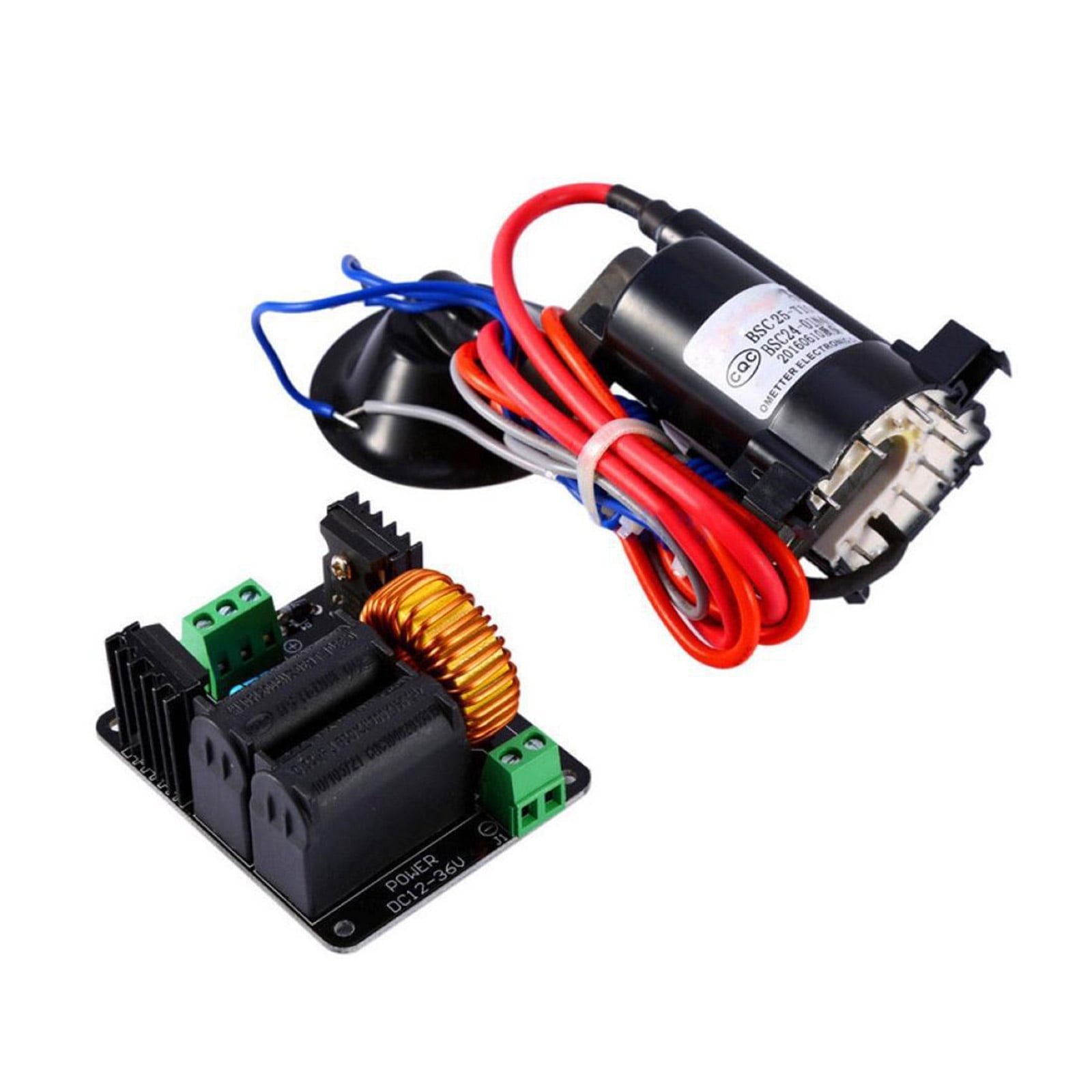 DC12V-36V ZVS Coil Driver Board Boost Coil Flyback Driver Generator Heating Module with Ignition ...