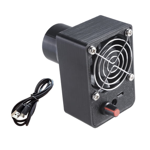 DC12V 5.5x2.1mm Blower Fan with Adjustable Speeds and Multiple Nozzle ...