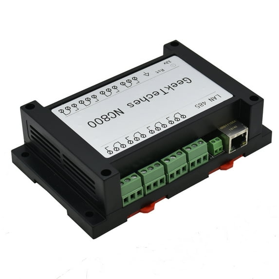 DC12V 8 Channel Ethernet Relays Networking Switches UDP Webs RS485 ...
