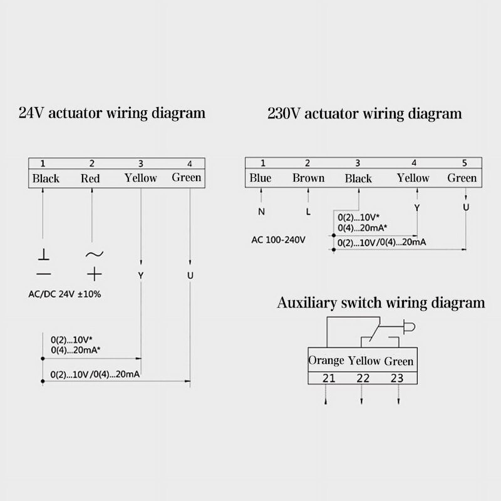 DC12V DC24V Adjustable flow rate Damper Electric Air Valve Motorized ...