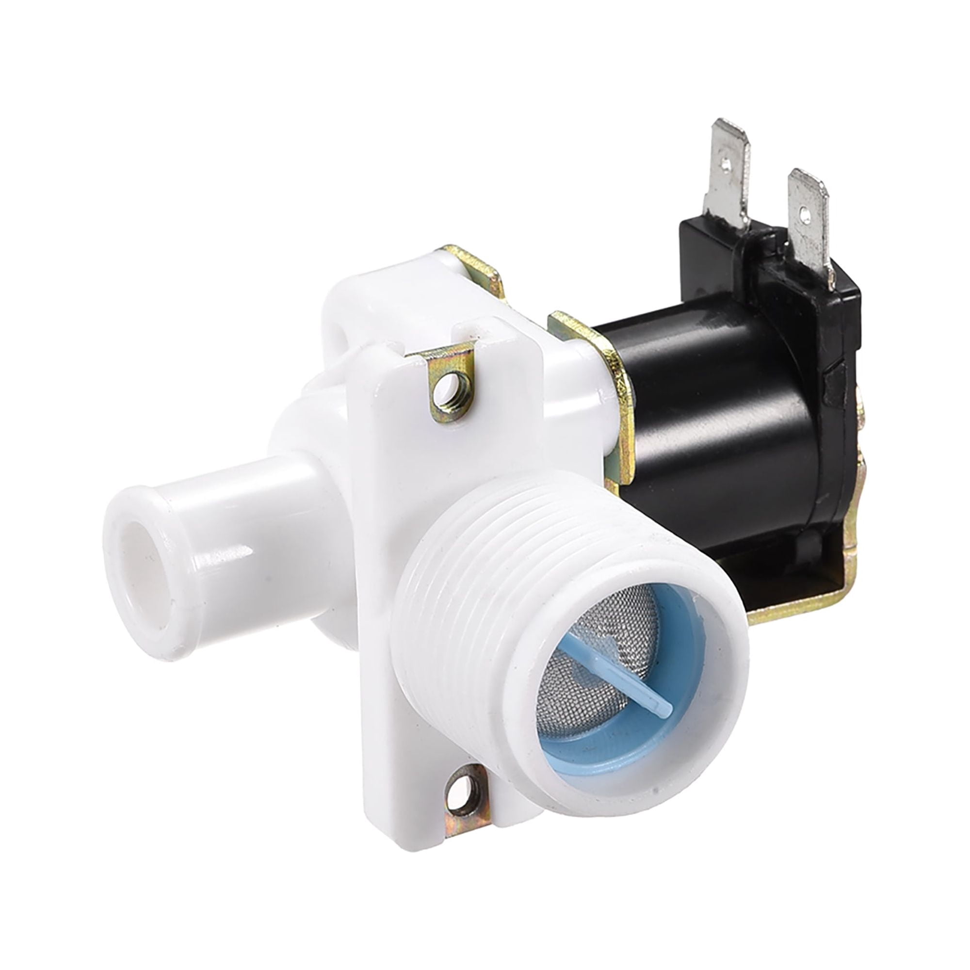 DC12V G3/4 Thread 15mm Barb Water Electric Solenoid Valve N/C Pressure ...