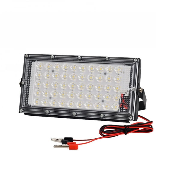 DC12V LED Flood Light 50W/100W, IP66 Waterproof Outdoor Floodlight with ...