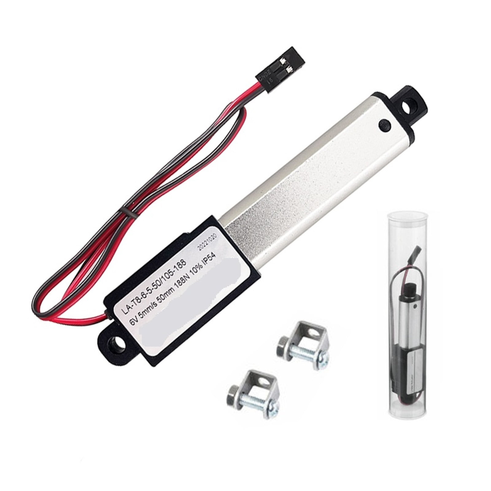 DC12V Mirco Electric Linear Actuator 30N/60N/90N/180N For Cabinets Window Opener Robitcs With ...