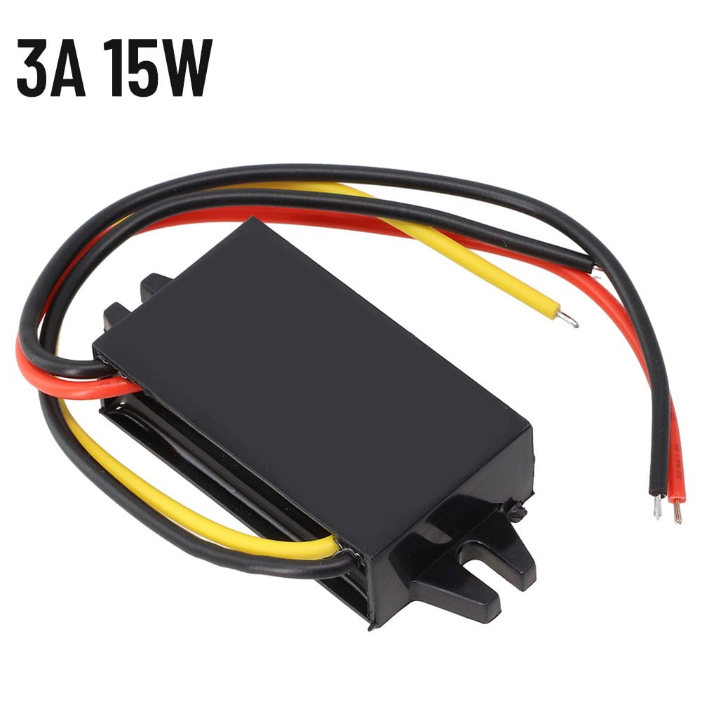 DC12V to 5V Voltage Converter 3A 15W Converter Power Supply - Walmart.com