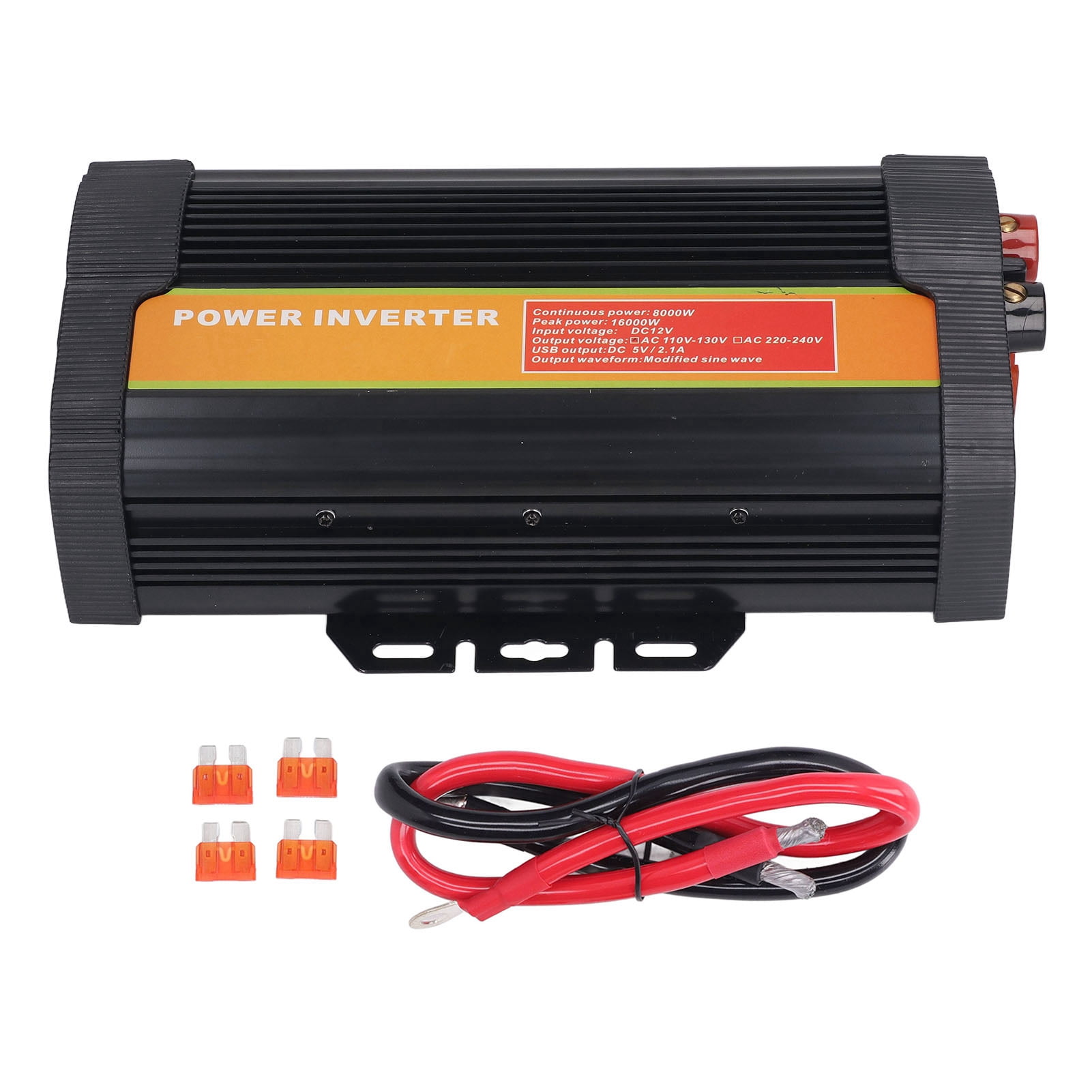 OuKan DC12V to AC110V 8000W Car Power Inverter, Modified Sine Wave ...