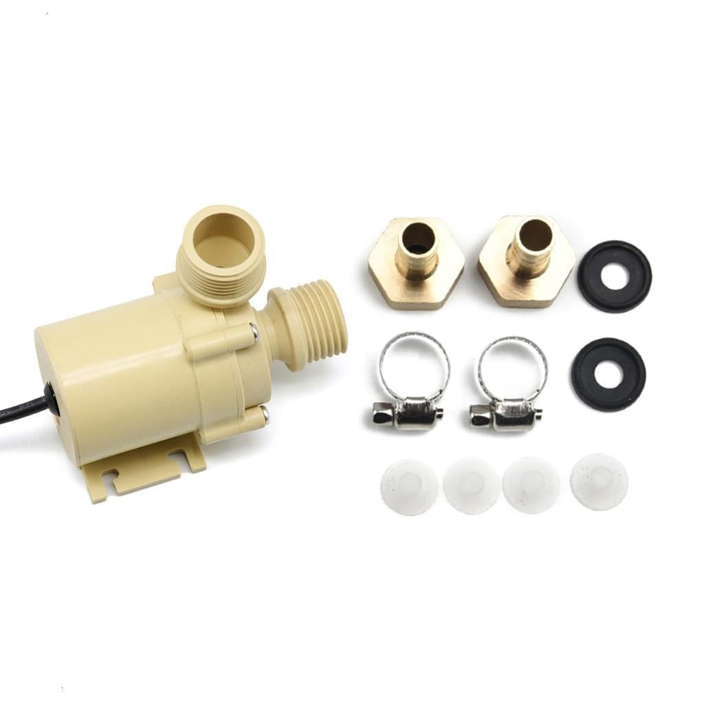 DC12v Brushless Motor Water Pump Solar Hot Water Heater Circulating ...