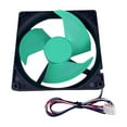 DC15V 0.24A Brushless Cooling Fan High Efficiency Quiet Condenser Fan ...