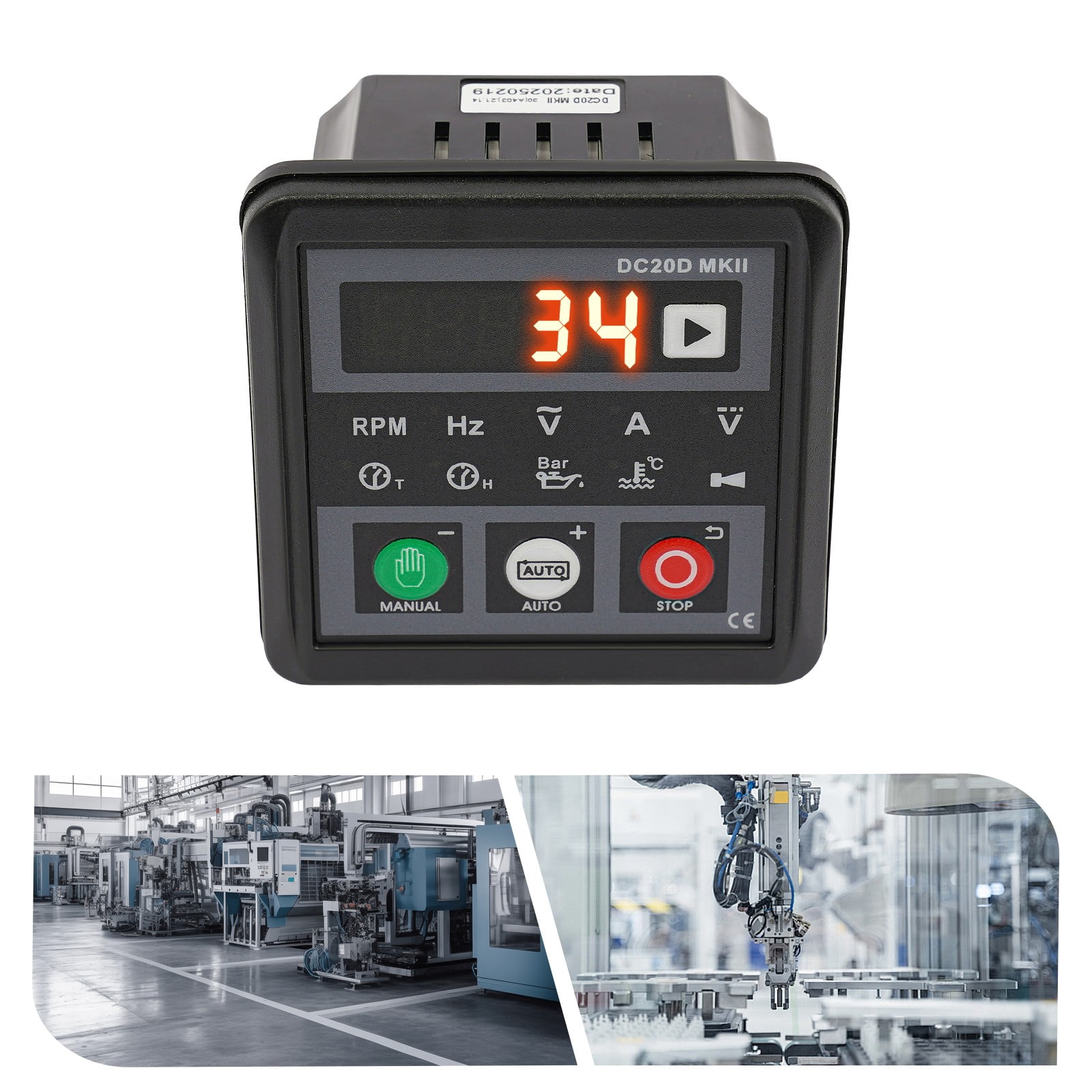 DC20D MKII Genset Controller Upgrade for Gasoline Engine Generator - Walmart.com