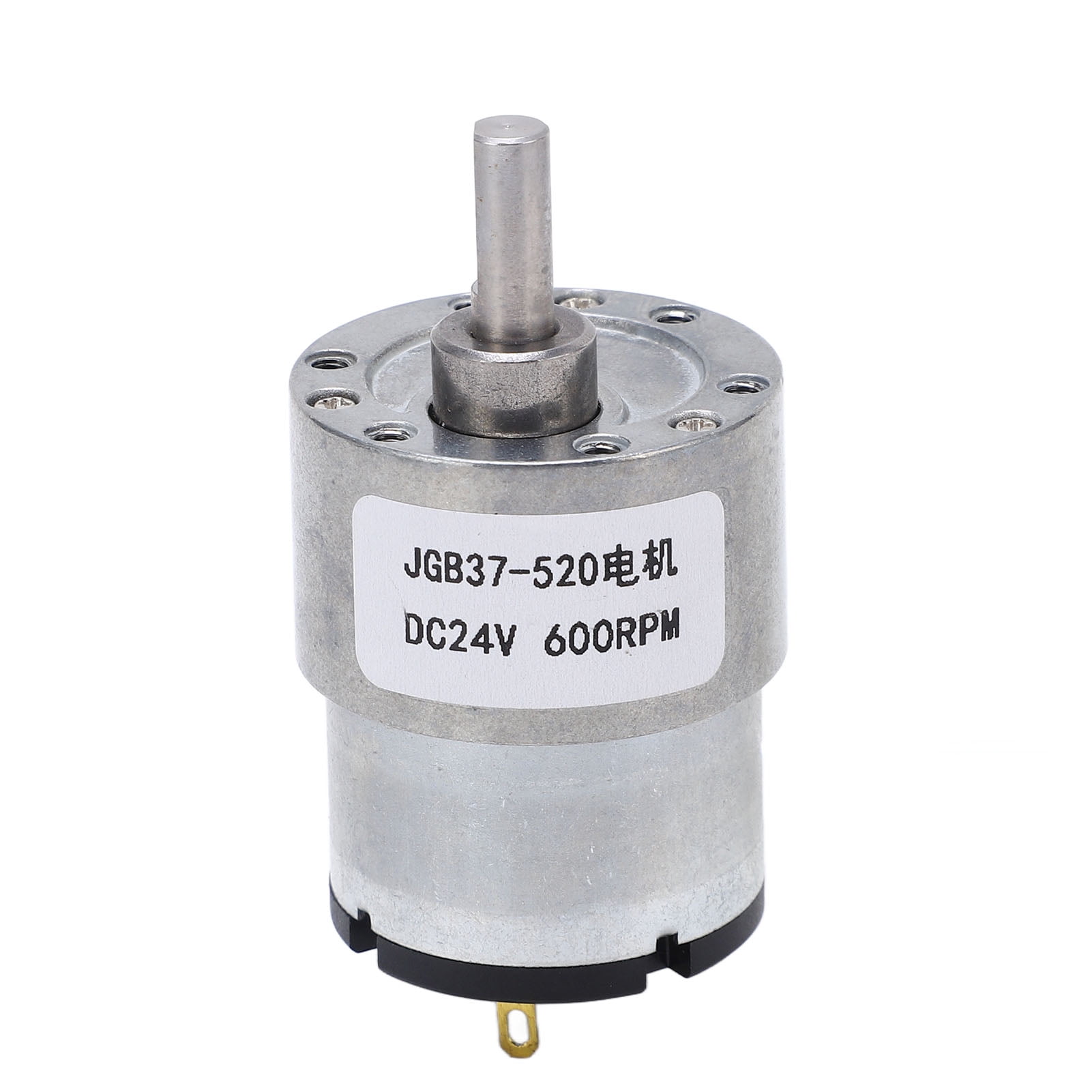 DC24 600RPM Gear Motor Alloy Steel Speed Reduction Micro Electric Motor ...