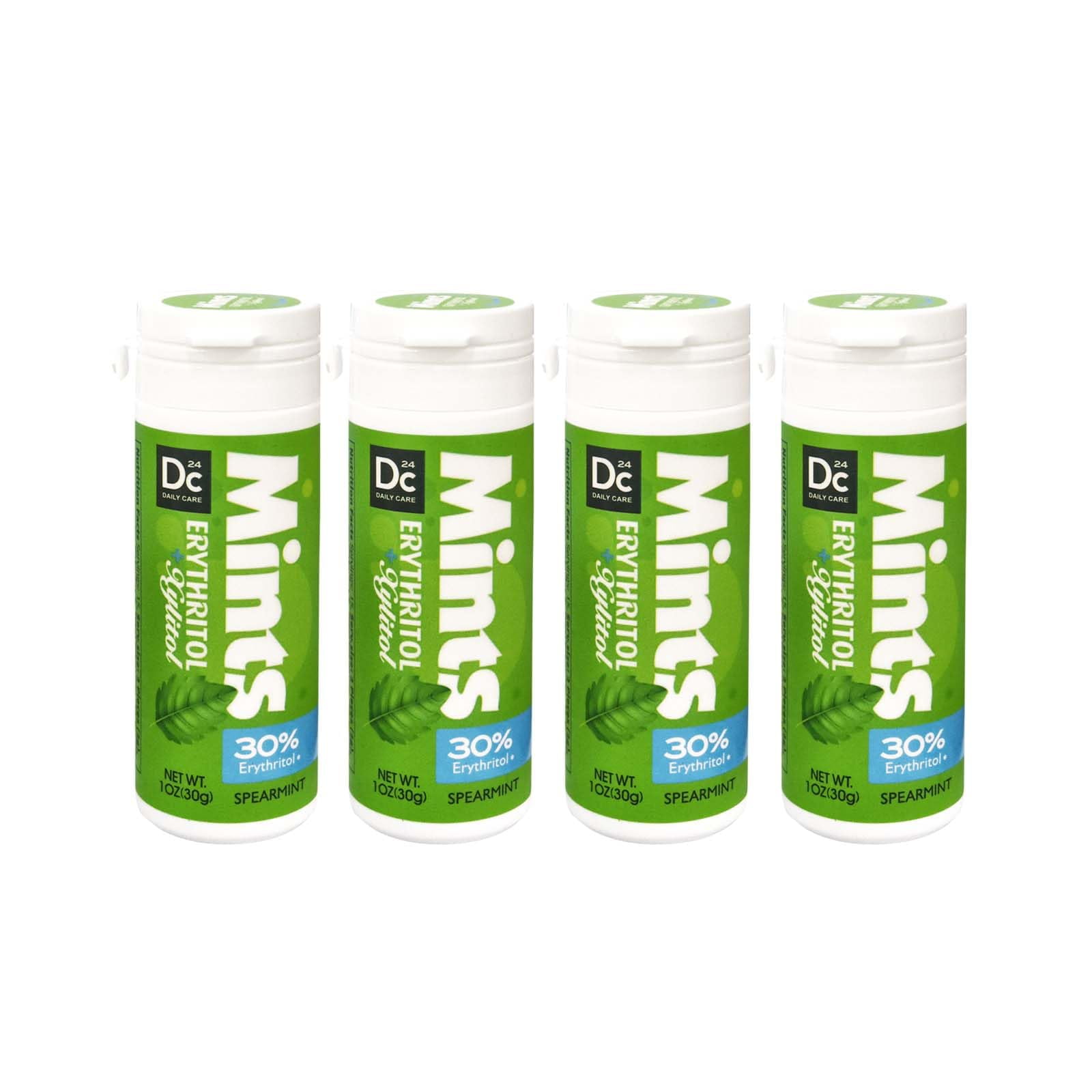 DC24 DAILY CARE Xylitol SAF21 Erythritol Mints, No Aspartame Sugar Free ...