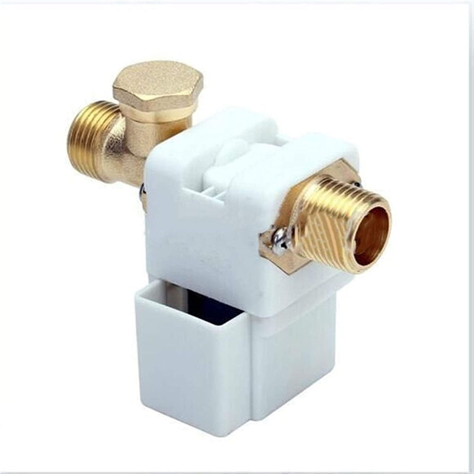 DC24V 1/2inch Electric Solenoid Valve for Water Air 0.02~0.8Mpa Pressure Normally Open with Belt ...