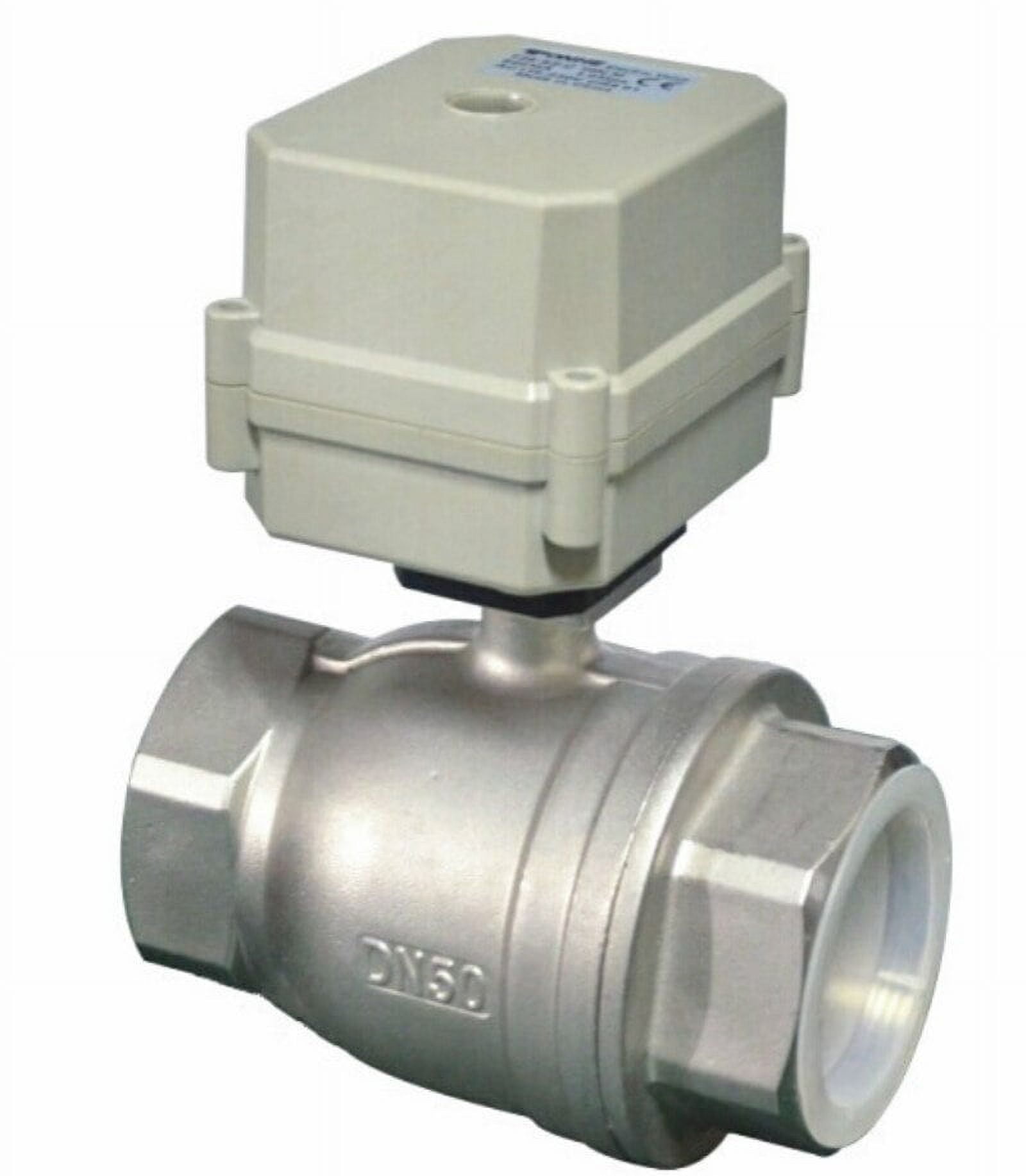 DC24V/12V electric stainless steel 304 ball valve BSP/NPT 5 Wiring ...