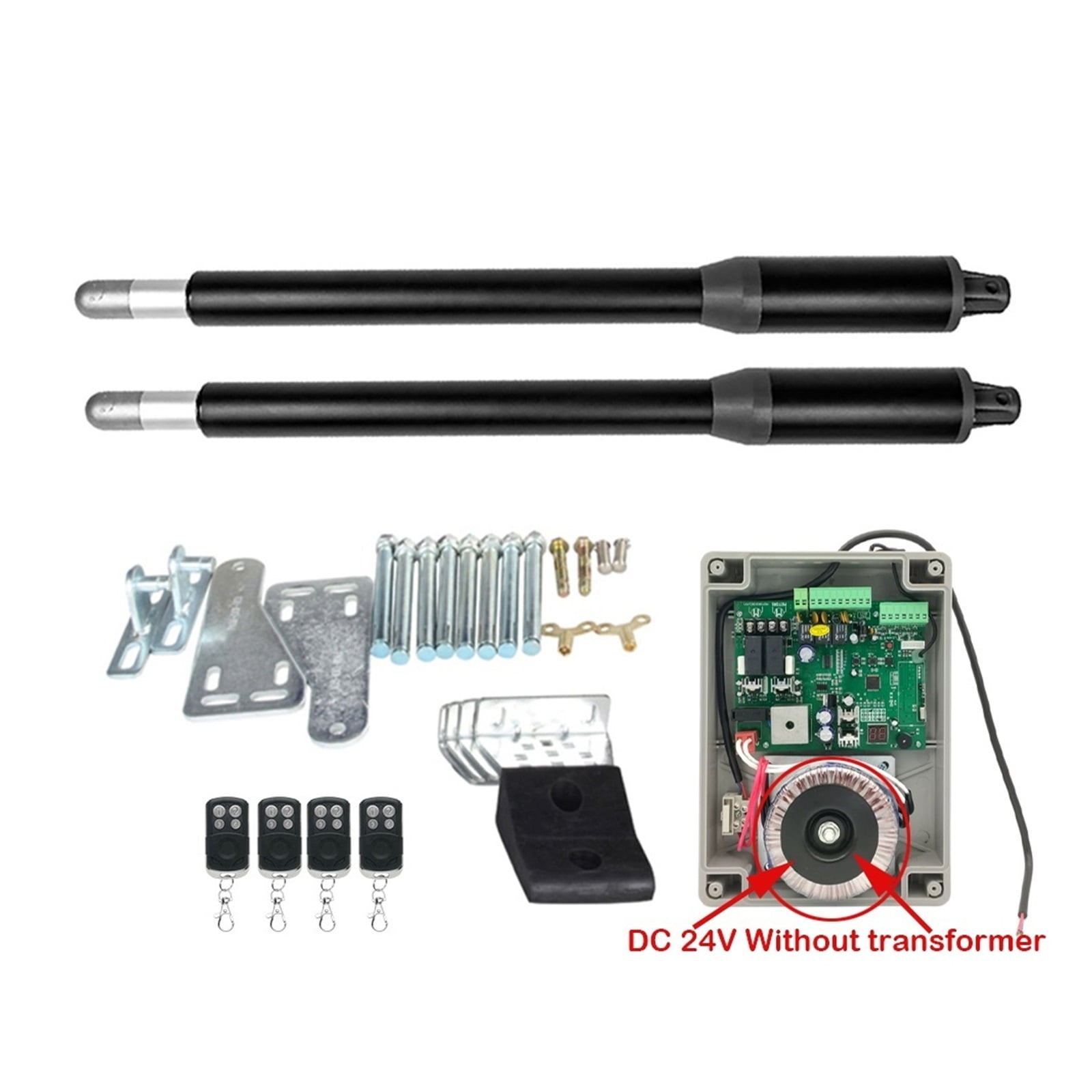 DC24V Automatic Swing Gate Opener Motor Operartor KIT For Driveway ...