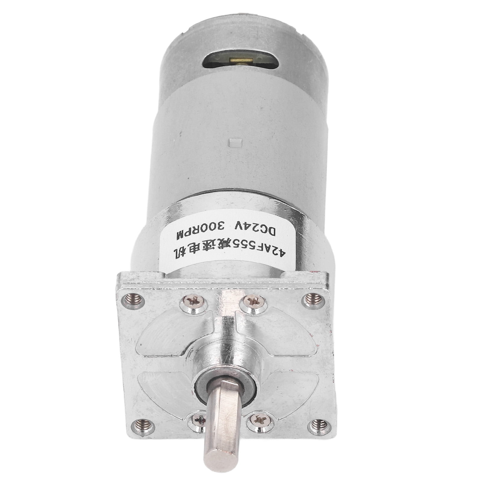 DC24V Gear Motor Self Locking Worm Speed Reduction Motor with Central ...