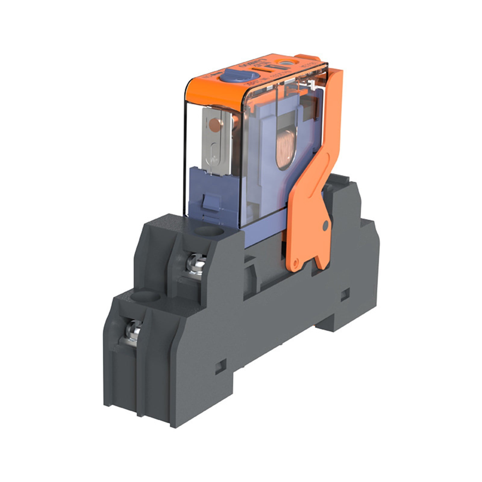 Dc24V Relay Electromagnetic Power Coil Relay 2No2Nc With Indicator And ...