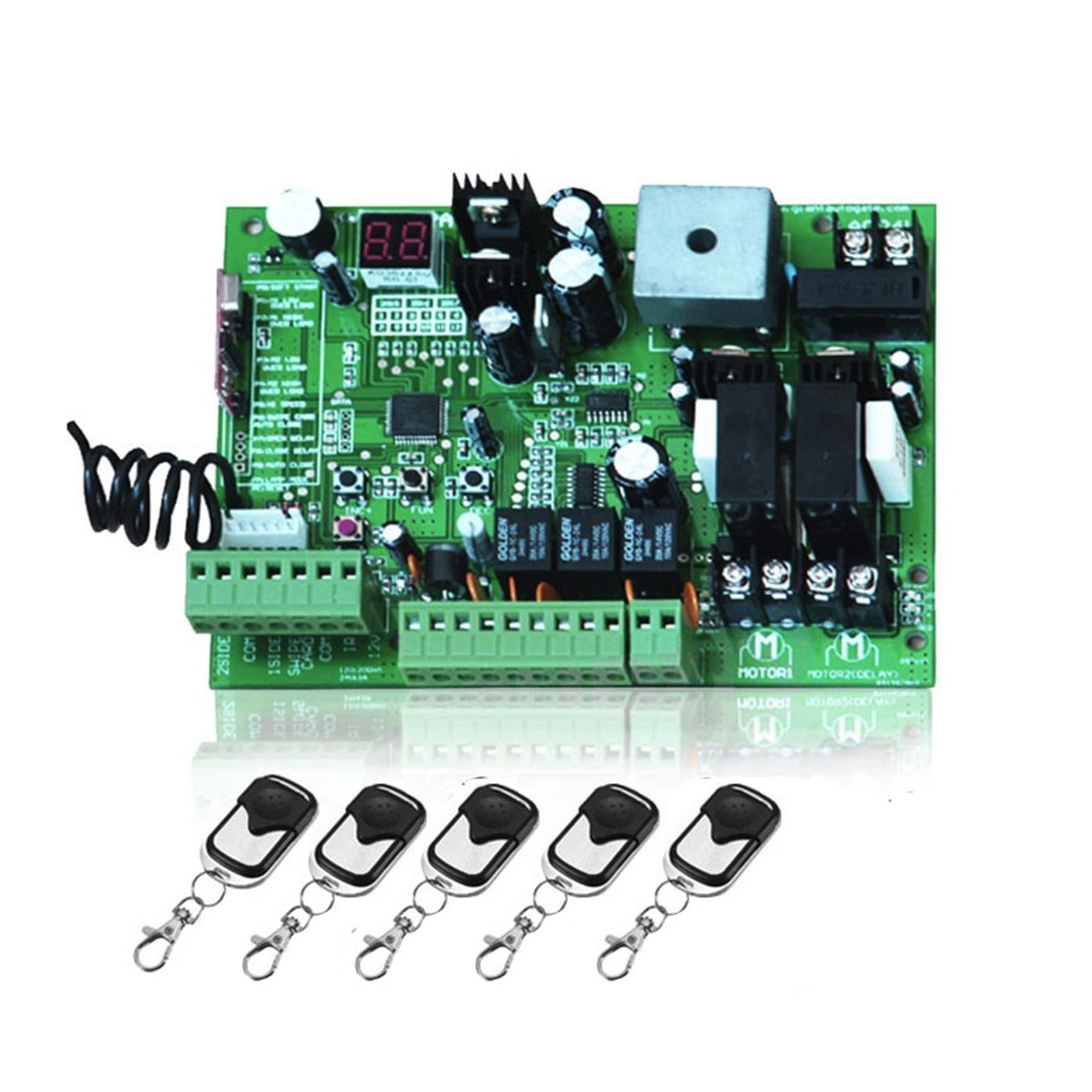DC24V Swing Gate Opener Motor Control Unit PCB Controller Circuit Board ...