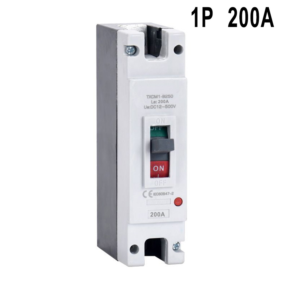 DC250V solar power molded case circuit breaker MCCB overload switch ...