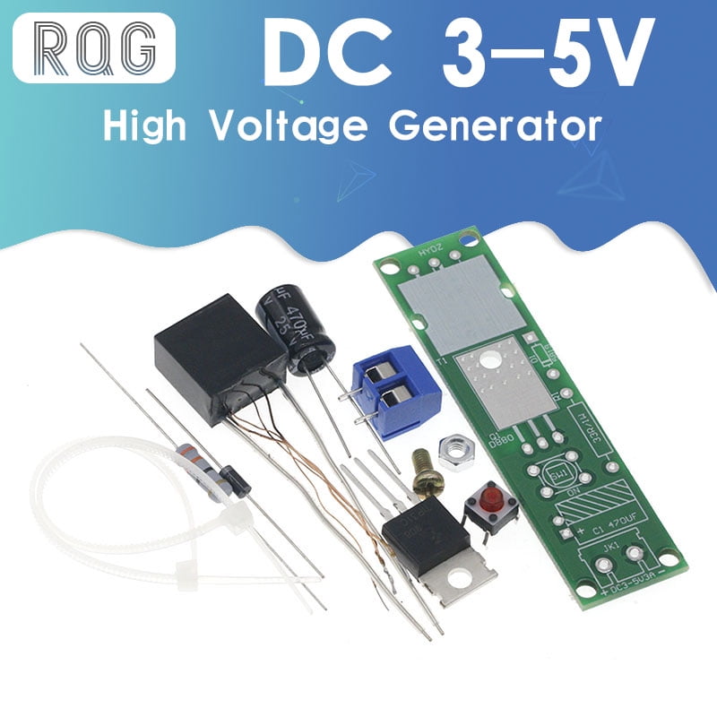 DC3-5V DIY Kit High Voltage Generator Arc Igniter Lighter Kit for DIY ...