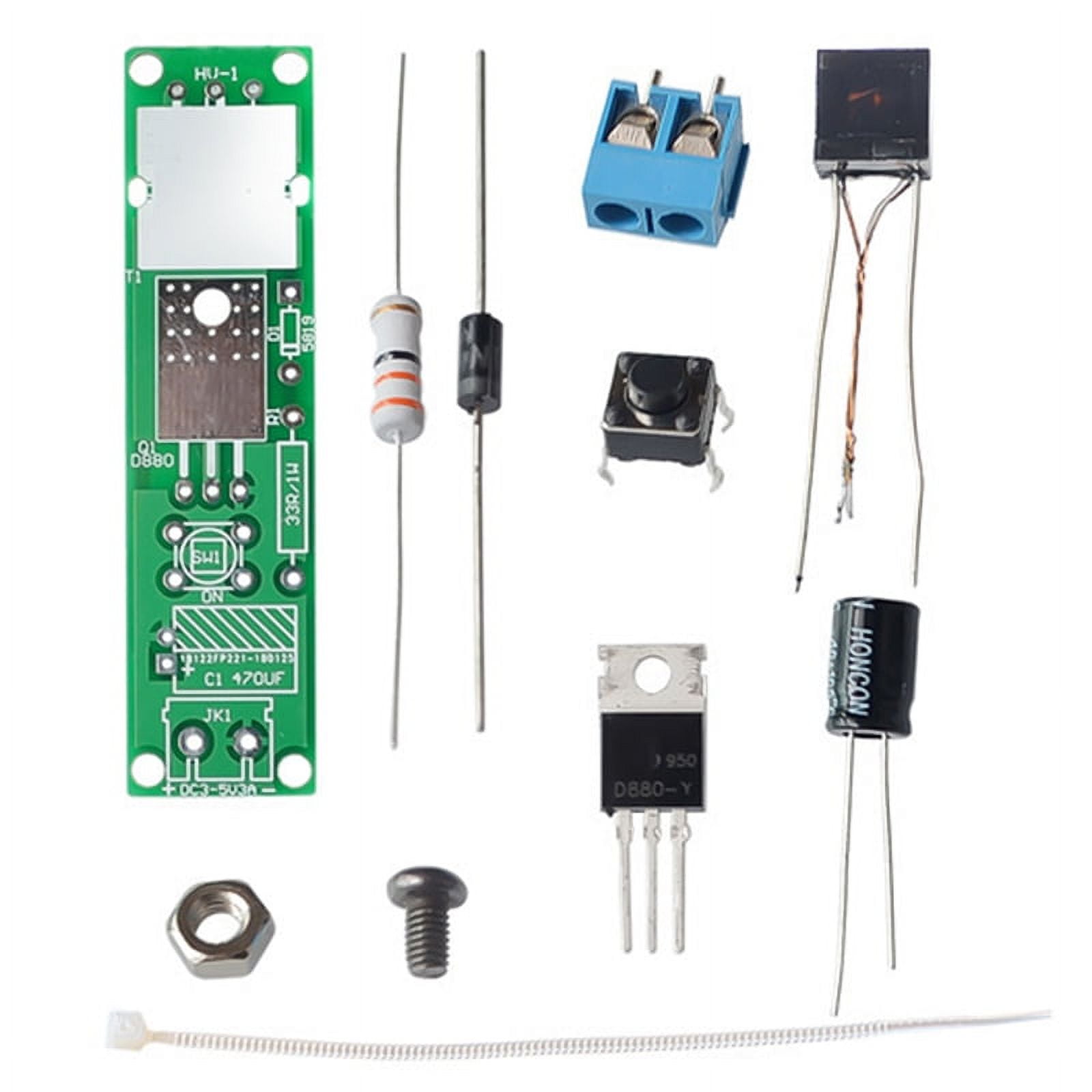 DC3-5V DIY Kit High Voltage Generator Arc Igniter Lighter for ...
