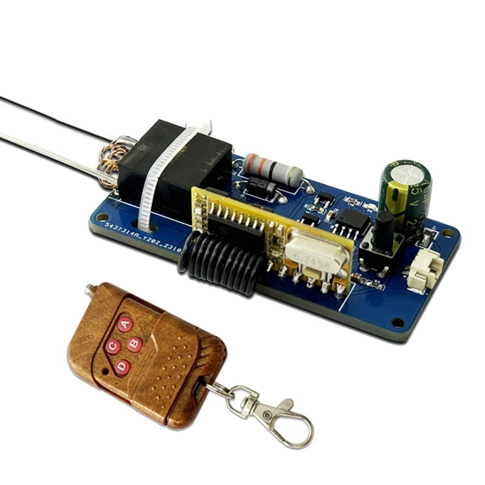 DC3.7V 433M Remote Control ARC Igniter High Voltage Generator Drive ...