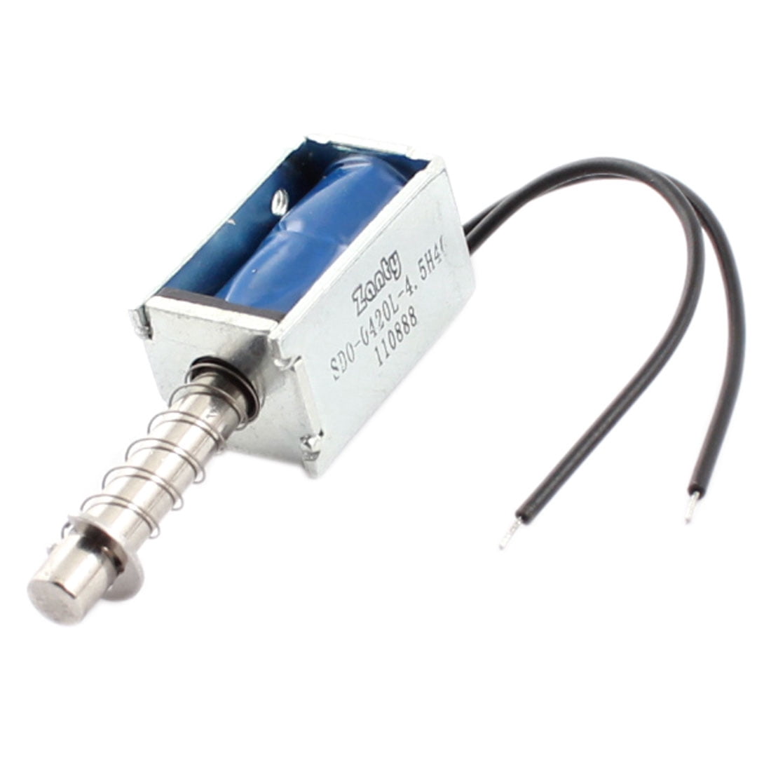 DC4.5V 0.5W 15g/2mm Pull Type Spring Load Electric Solenoid ...