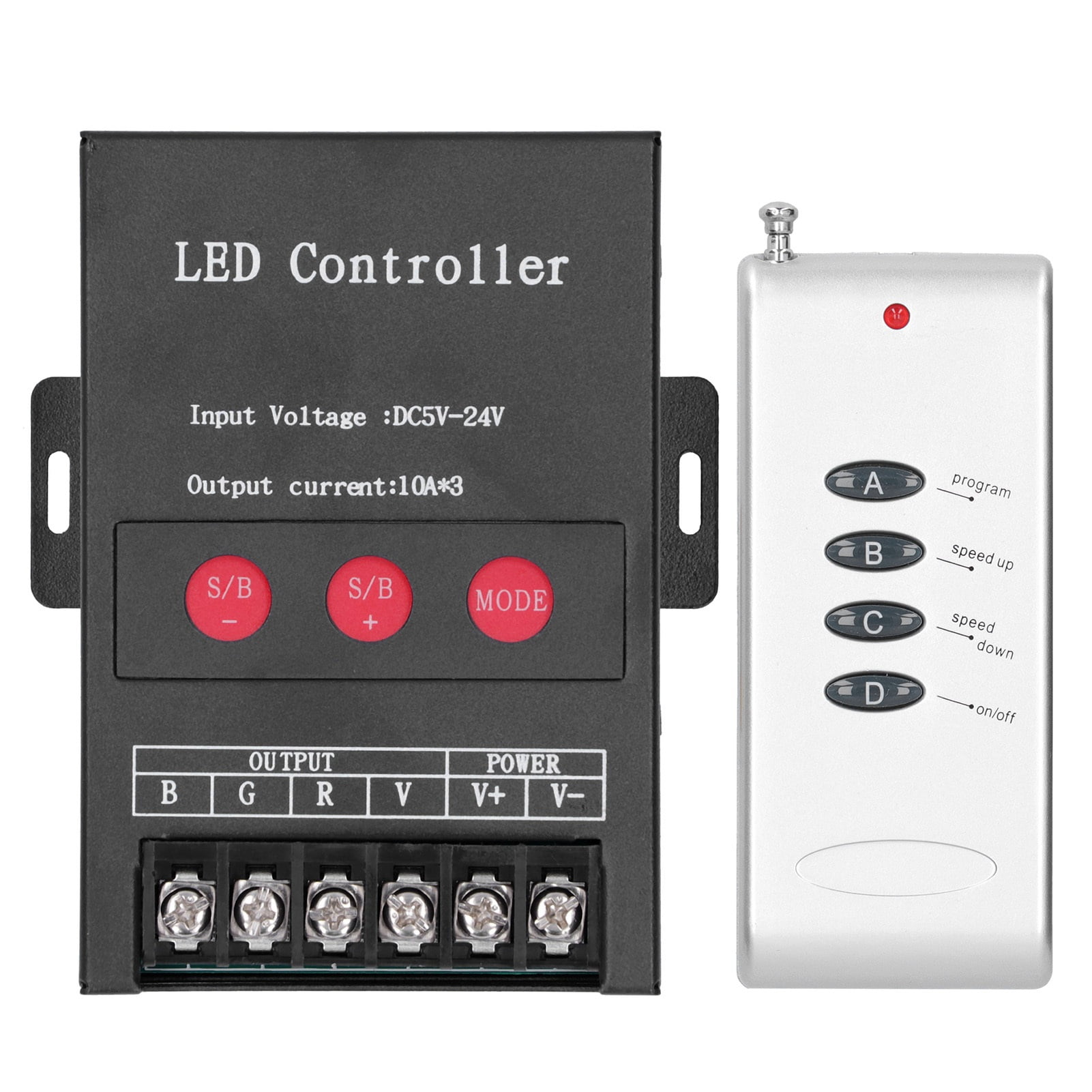 DC5?24V 360W LED Strip Light Controller Colorful RGB Module Control ...