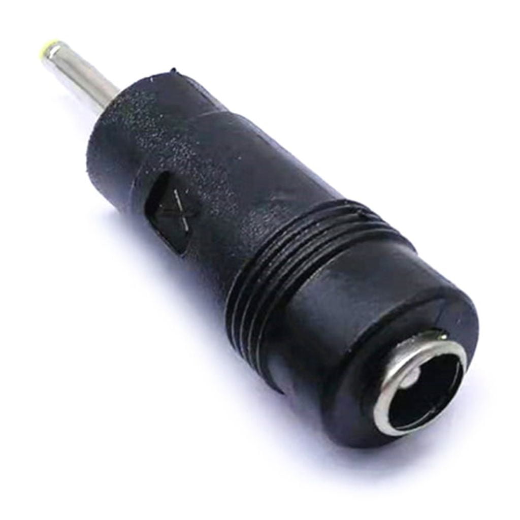 DC5.5x2.1mm Female to Round Head DC2.5x0.7mm Male Socket Connector ...