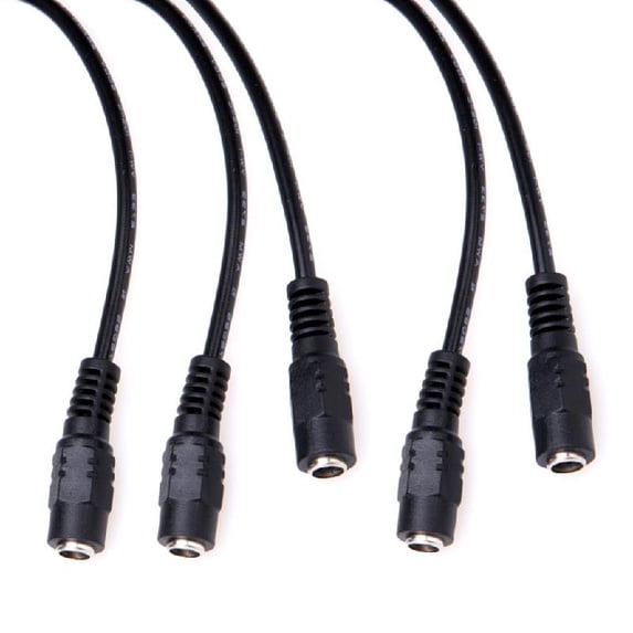 DC5.5x2.1mm Power Cable Female Connectors for Electronic Devices 1V~48V ...