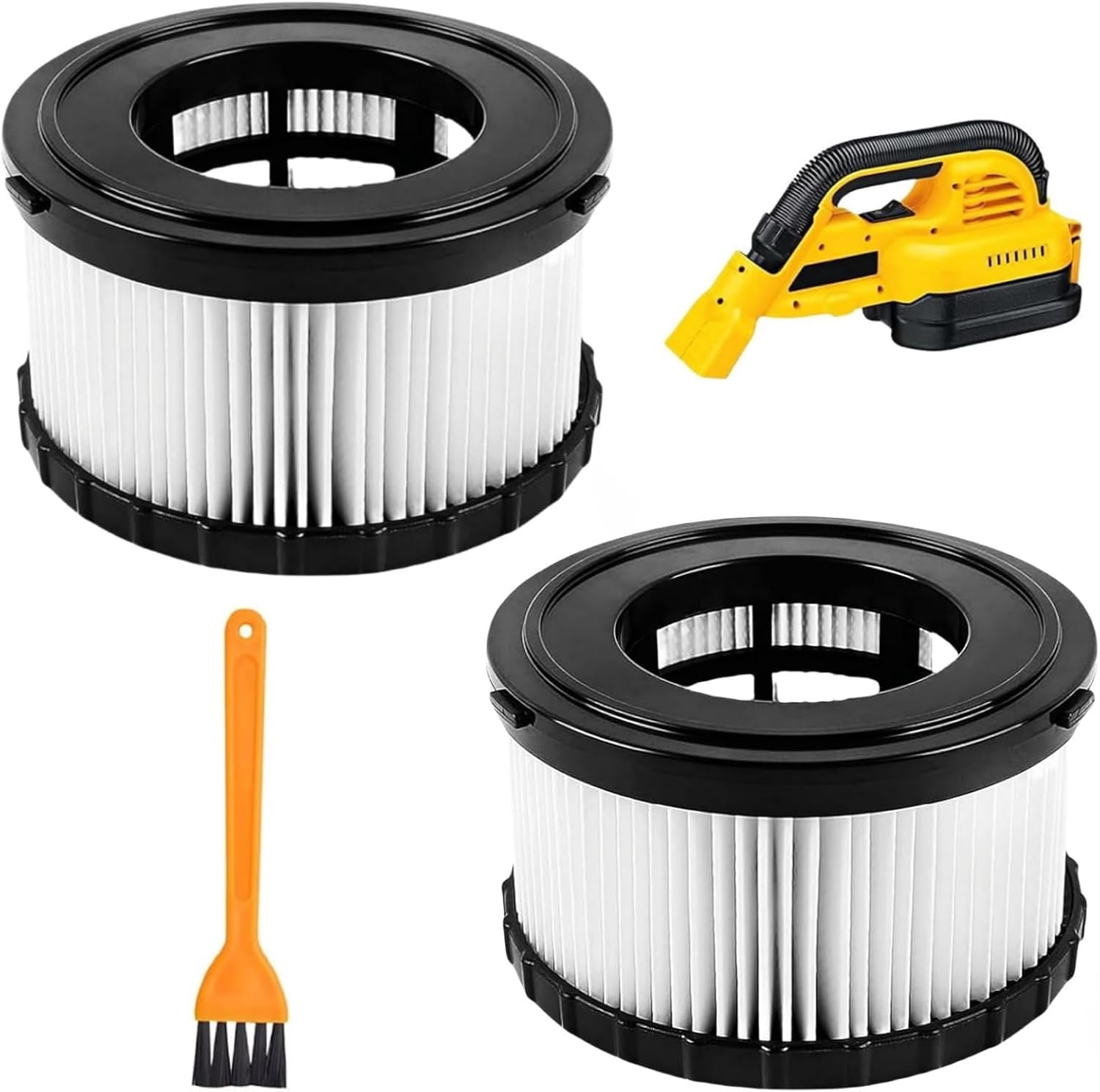 DC5151H HEPA Filter Replacement Compatible with DEWELT Wet Dry Vacuum ...