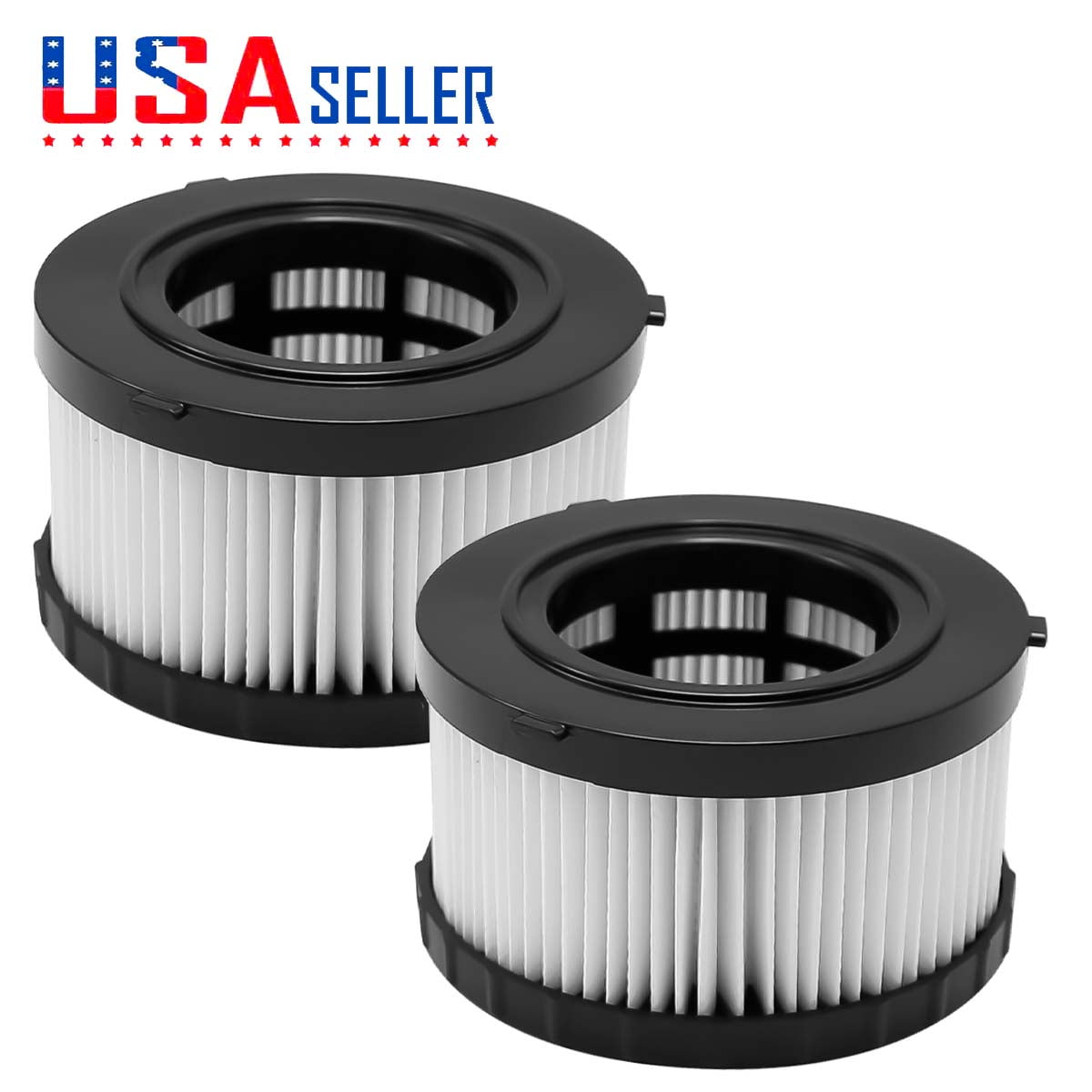 DC5151H Wet Dry Vacuum Replacement Filter 2 Pcs For DeWalt DC515 DCV517 ...