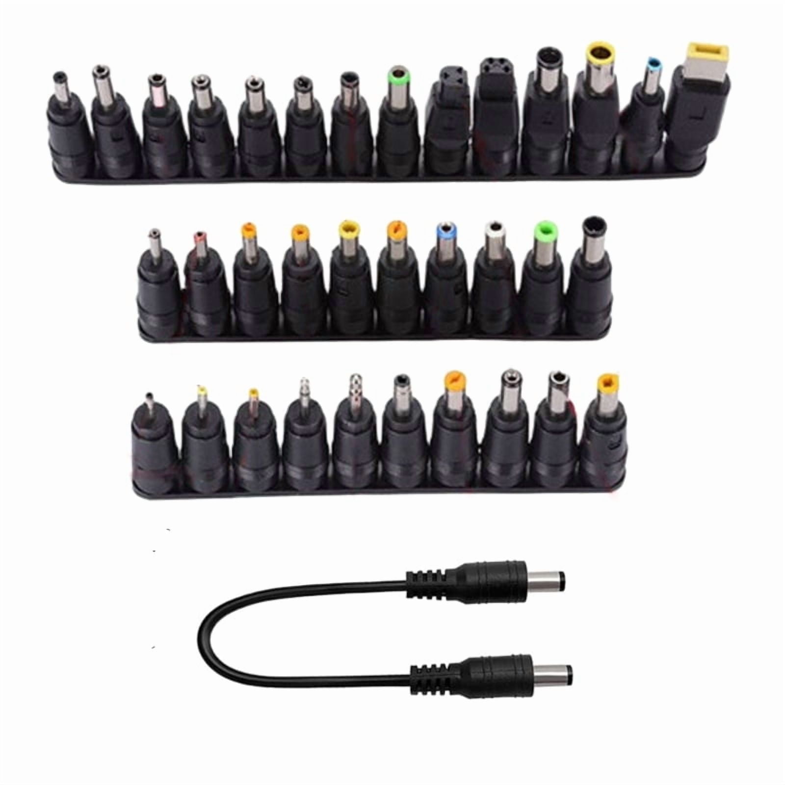DC5521 5V Power Cord DC5.5x2.1mm Charging Cable with 34PCS 5.5x2.5 ...
