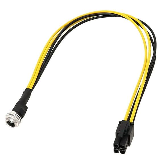 DC5525 to 4PIN 4Pins Power Adapter Cable Mainboard CPU 4Pins 4pin Power ...
