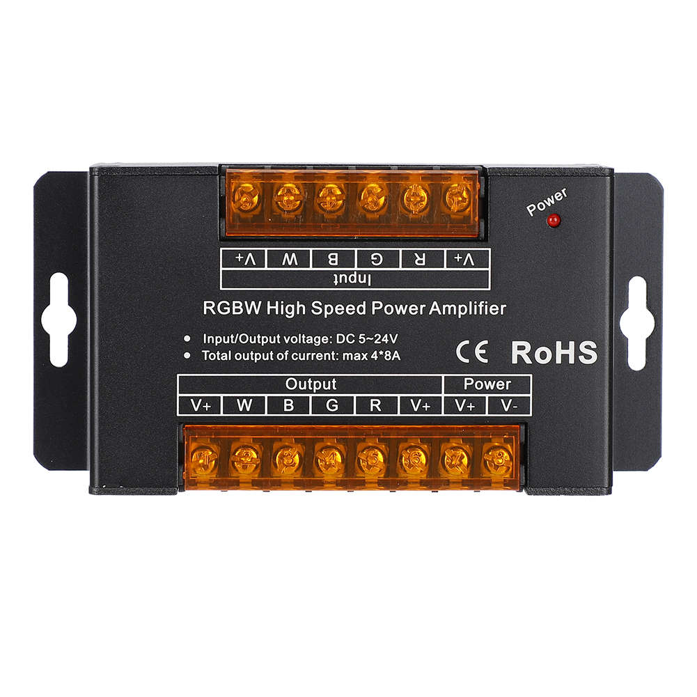 DC5V-24V RGBW Controller & Power Amplifier for Enhanced Lighting ...