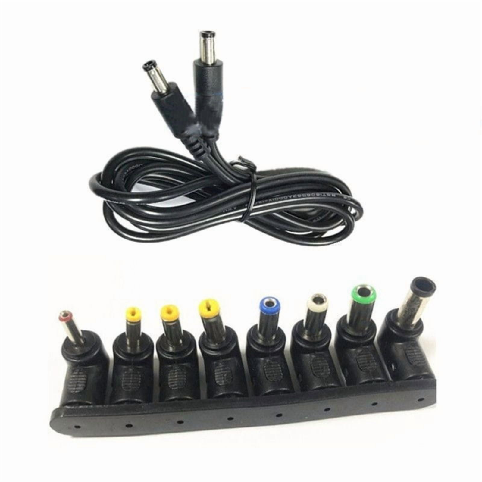 DC5V 5.5x2.1mm Power Cable 8 Connectors for Router Mini Fan Speakers ...