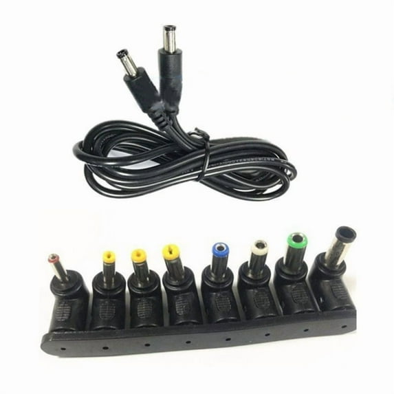 DC5V 5.5x2.1mm Power Cable 8 Connectors for Router Mini Fan Speakers ...