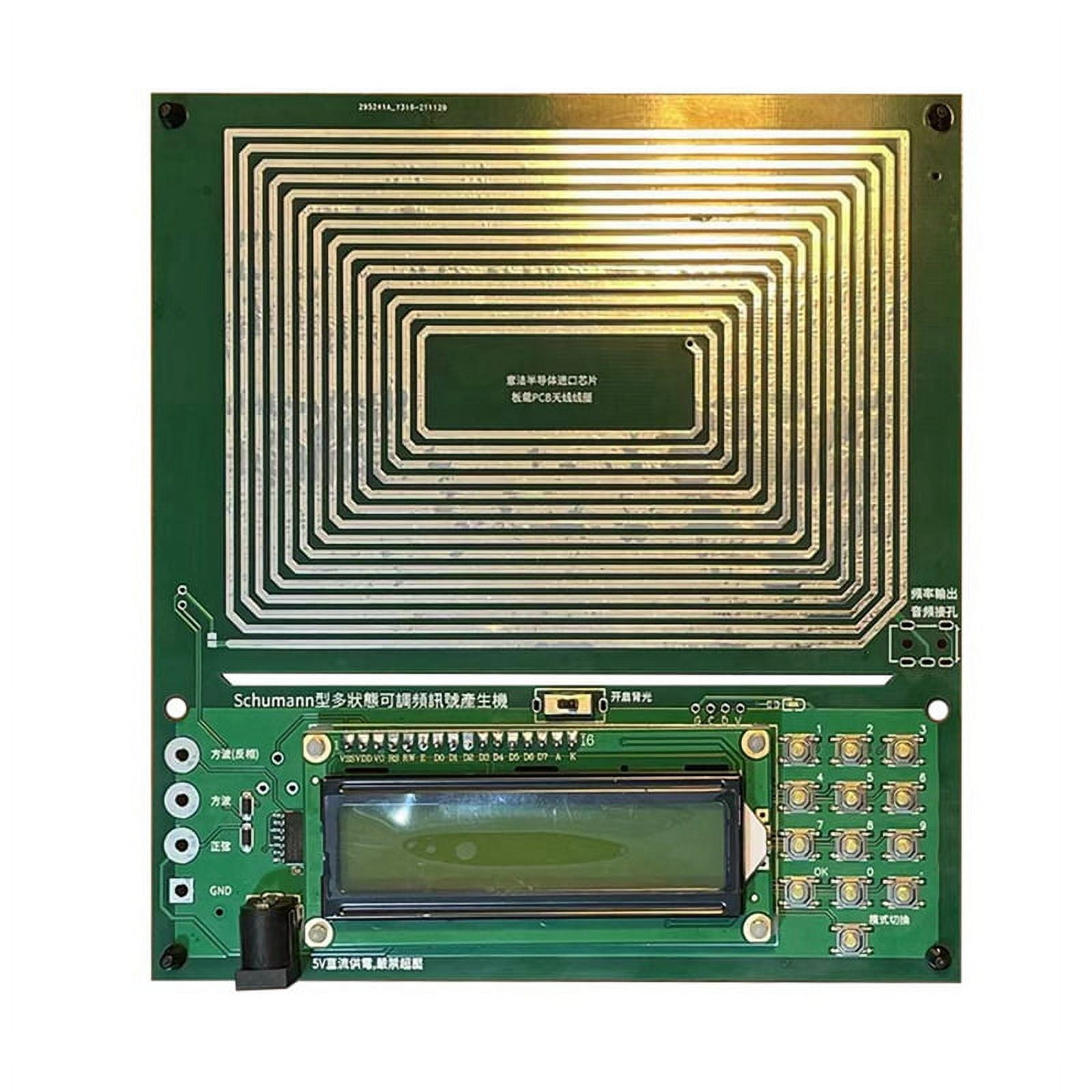 DC5V Adjustable 0.01-100KHz 7.83HZ Resonance Ultra-Low Frequency Pulse ...