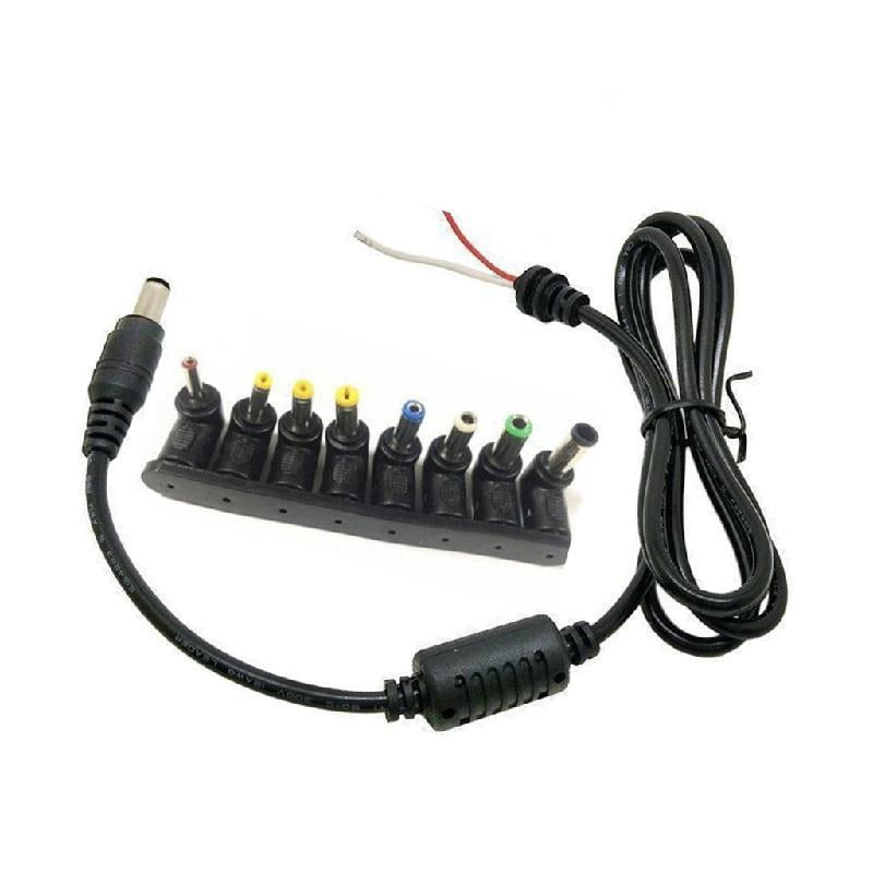 DC5V DC5521 Charging Cable 8 Connectors 5.5x2.1mm 5.5x2.5mm Efficient ...