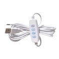 DC5V LED Dimmer Extension Cord USB Port Power Supply Cable Dimming ...