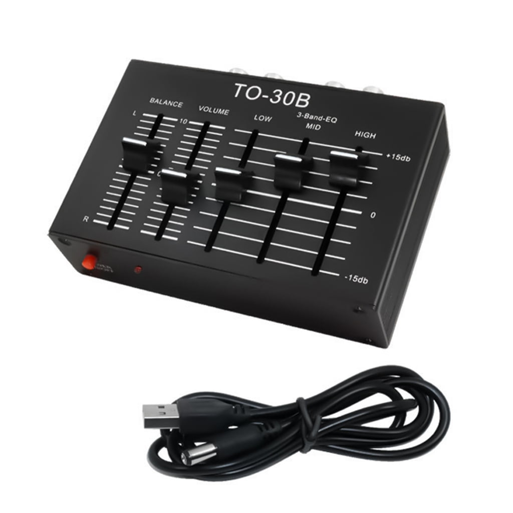 DC5V Power Audios Premplifier Three Band Equalizers With Isolated Boost ...