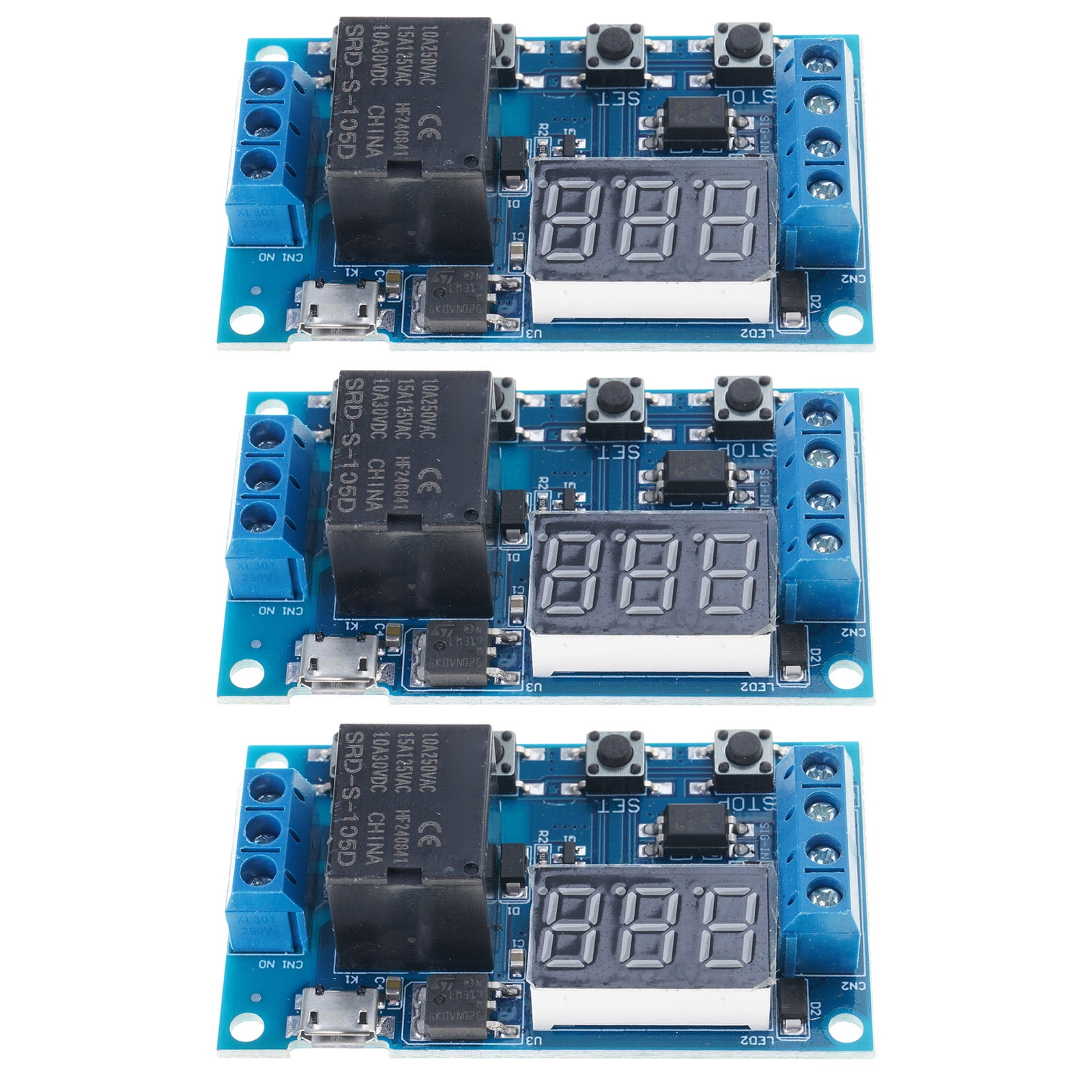 DC6-30V Timers Control Module Programmable OPCL Intervals Industrial ...