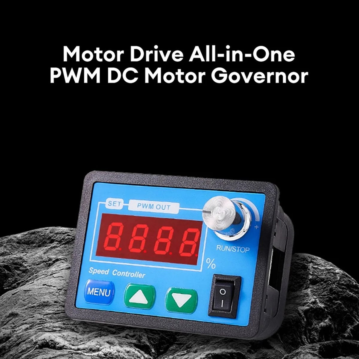 DC6-55V 20A PWM Motor Speed Controller with Forward and Reverse ...