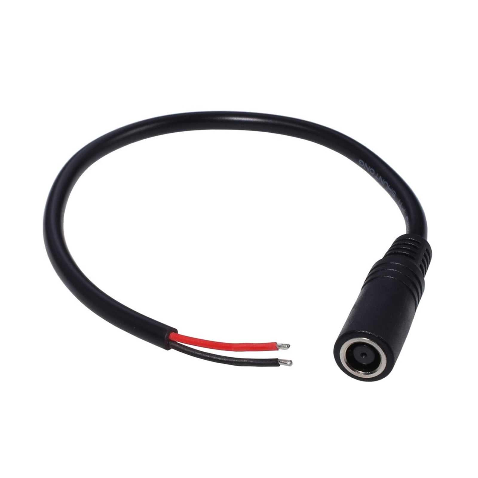 DC7.4x5.0mm Female to 2Pin Power Cable 18AWG 2x0.75mm² Power Wires for ...