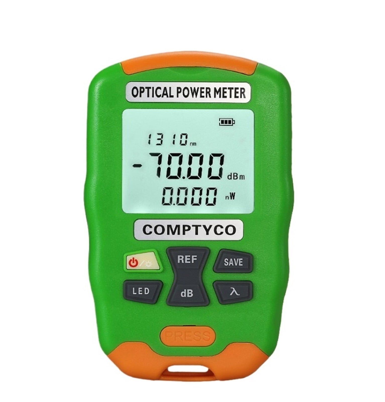 DC7/DC5/D7/D5 Mini Optical Power Meter Fiber Optic Tester OPM With LED ...