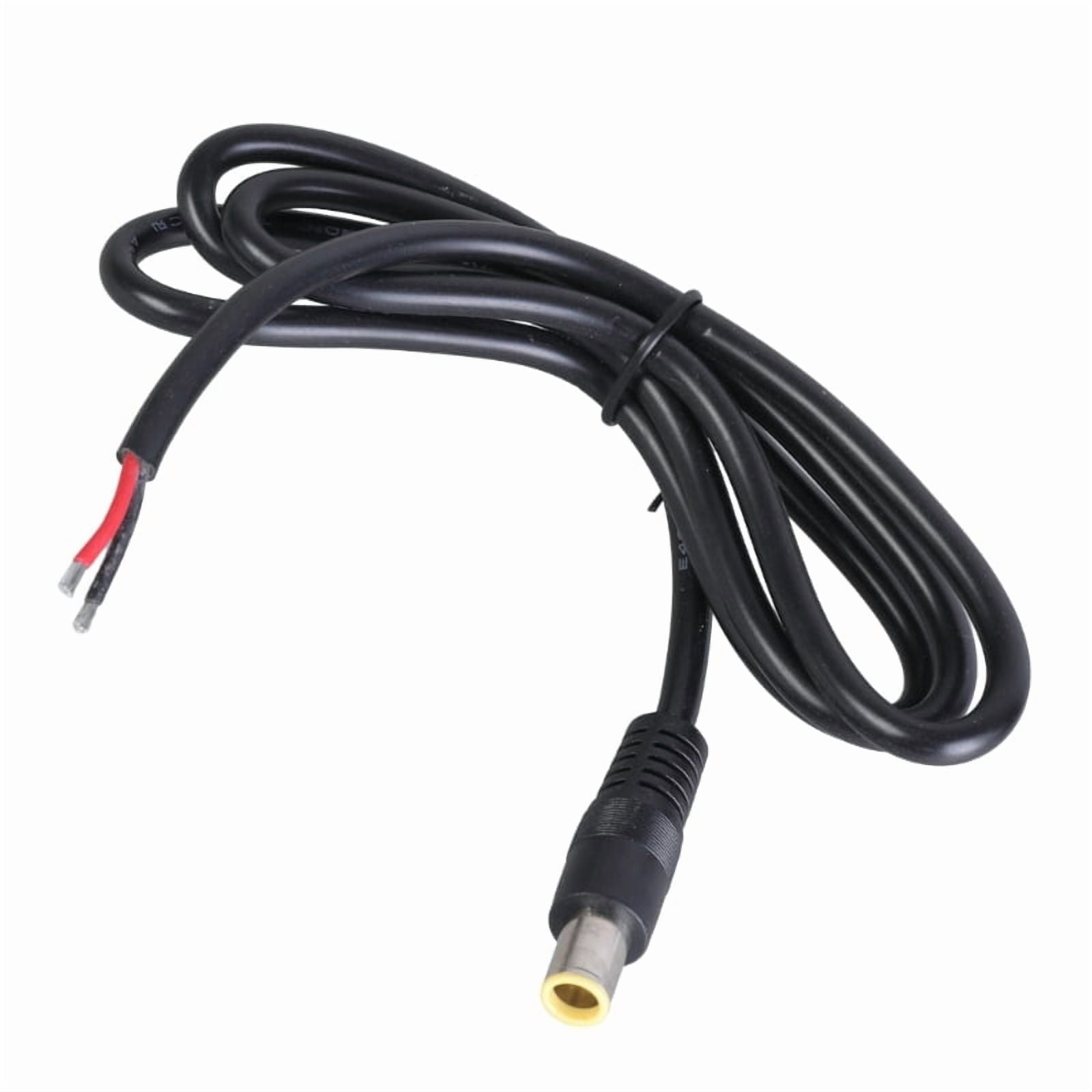 DC7909 Power Pigtails Cable 12V DC8mm Male Plug to Bare Wire DC7.9x5 ...