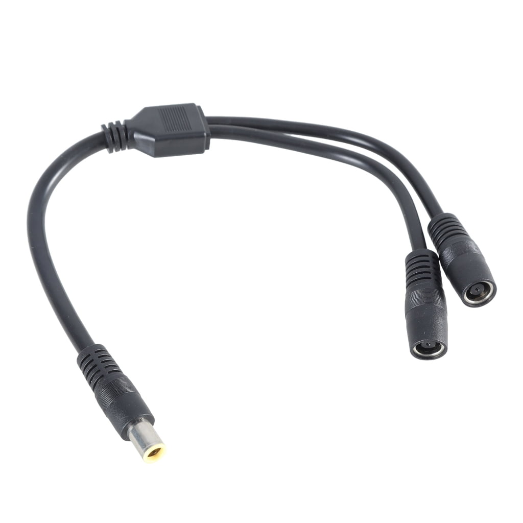 DC7909 Y Splitter Cable 7.9x5.5mm Solar Panel 1 Male to 2 Female Power ...