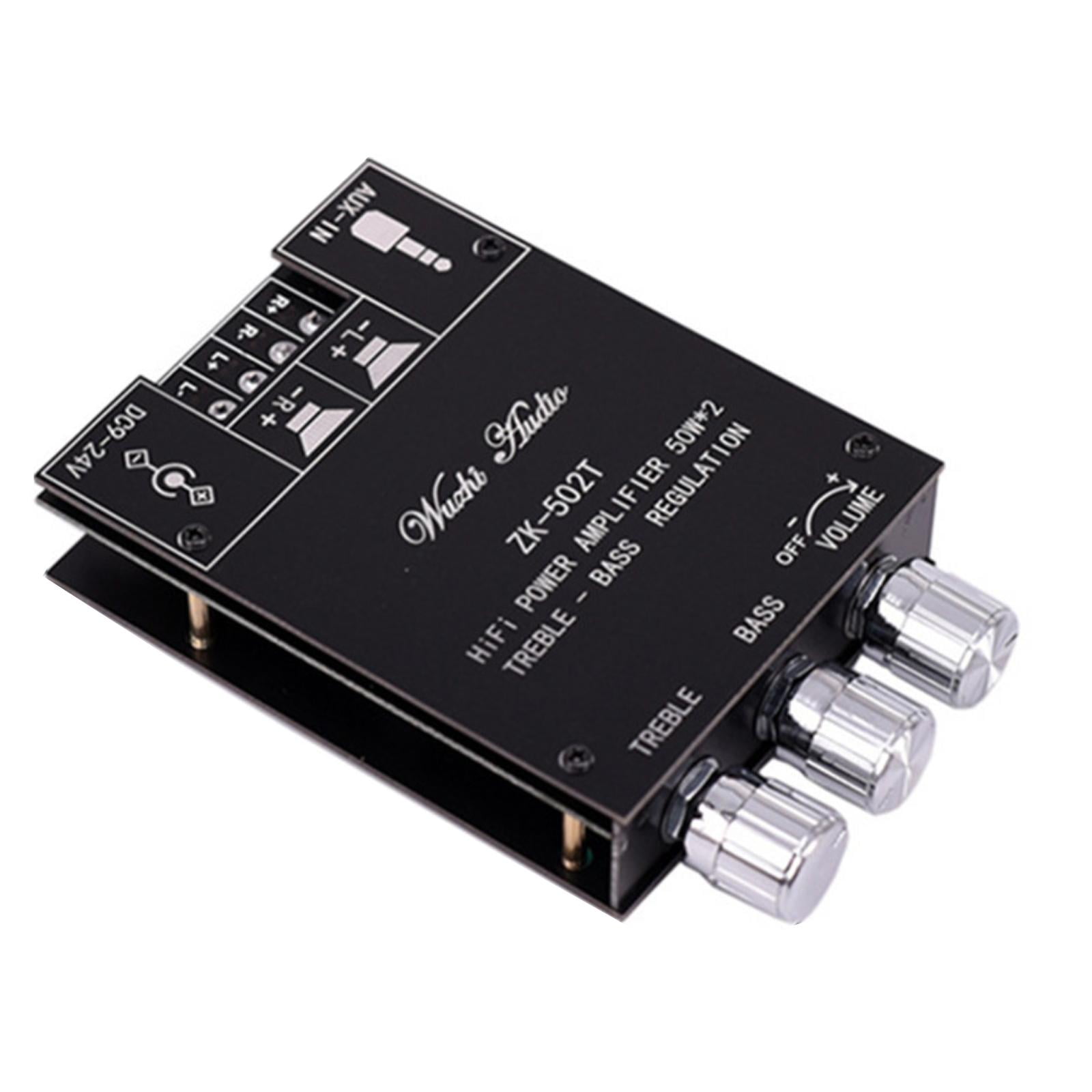 DC9-24V 2CH TPA3116D2 Bluetooth 5.0+AUX Motherboard Module Audio Power ...