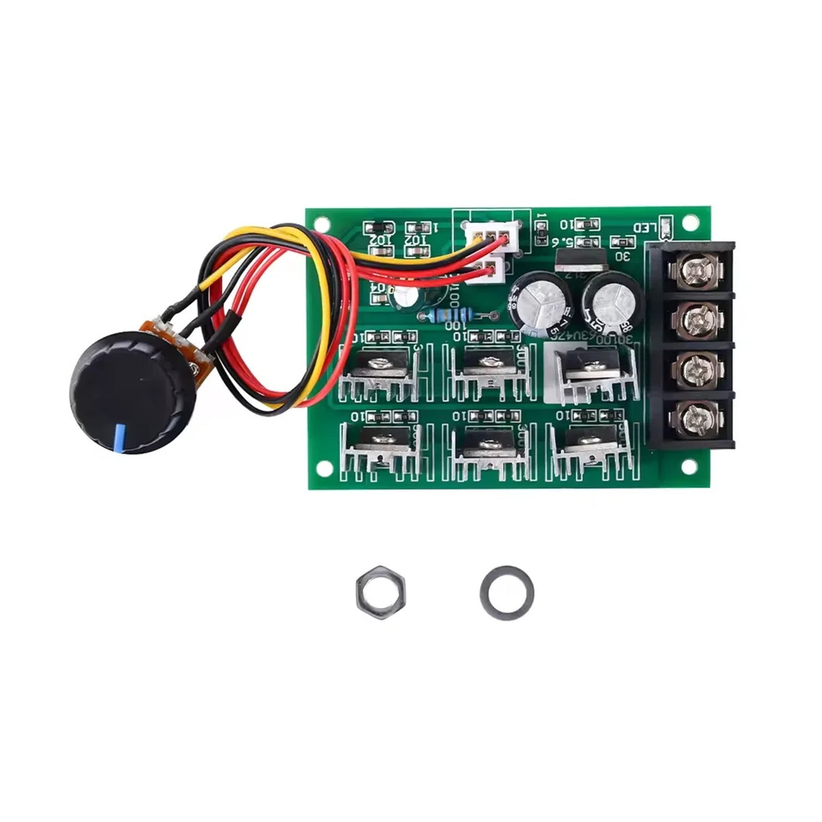 DC9-55V DC Motor Speed Regulator 12V 24V 36V 48V High Power Drive ...