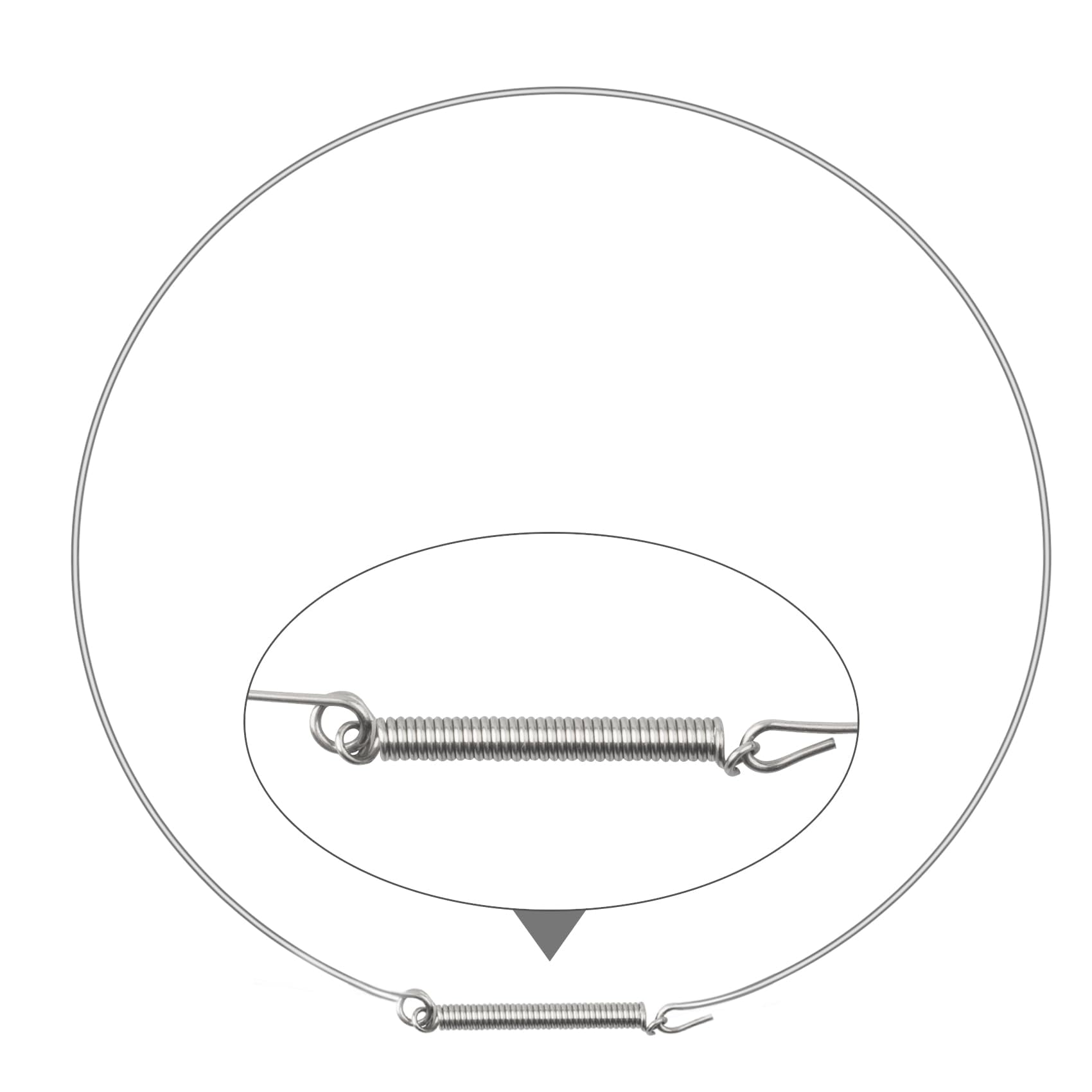 DC97-04973B Washer Door Boot Spring Replacement for Samsung Front ...
